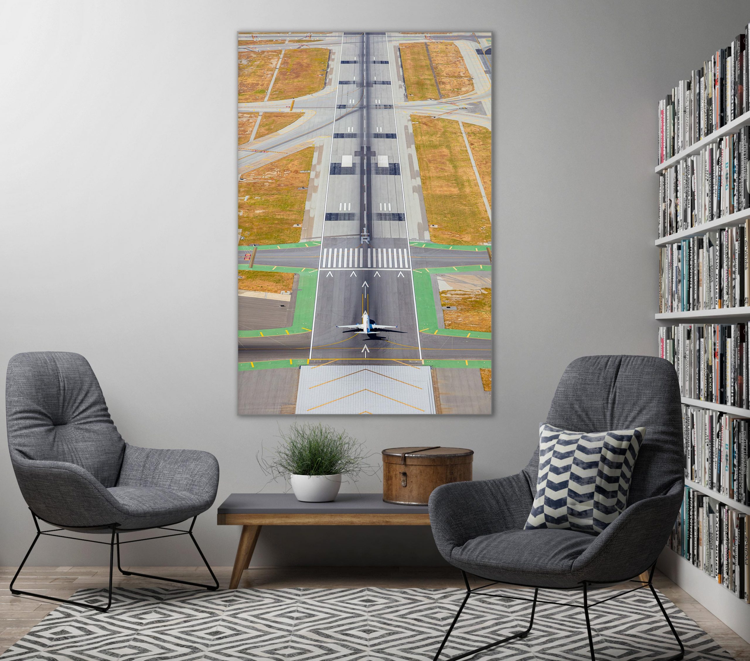 Delta SFO Takeoff - San Francisco International Airport - Aerial Fine ...